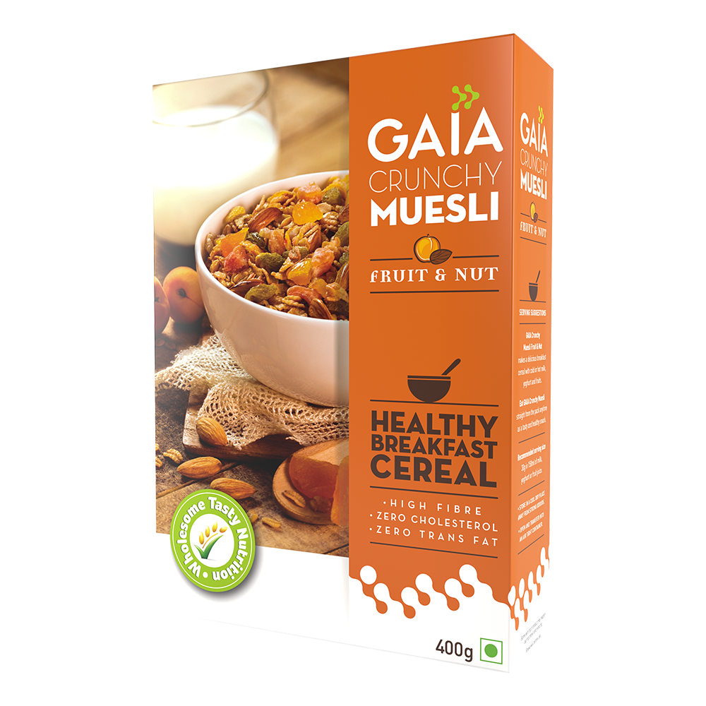 Muesli Fruit and Nut | Muesli Recipe | GaiaGoodHealth🌍